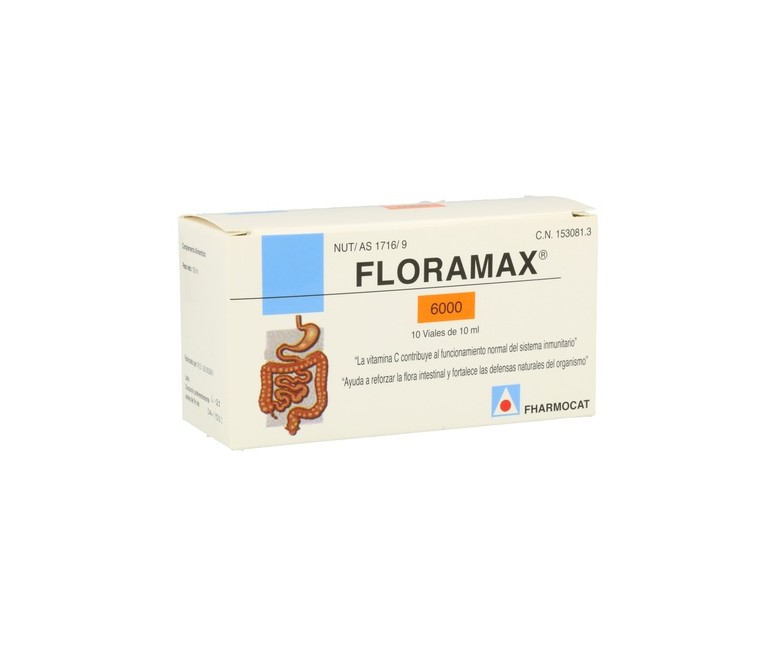 Floramax 6000 10 viales de 10ml Fharmocat