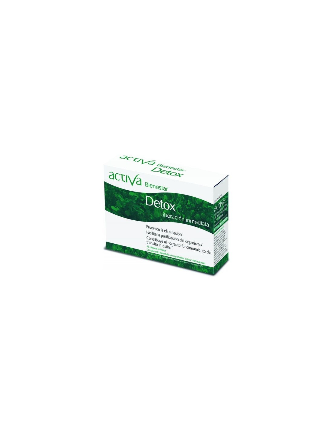 Bienestar détox 45 cápsulas vegetales Activa