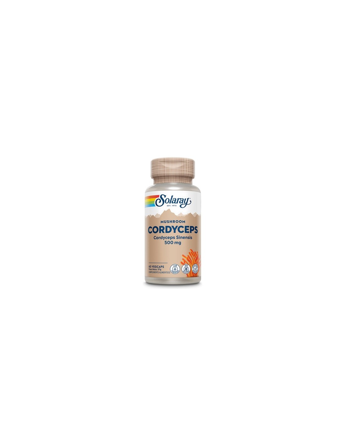 Cordyceps 60 cápsulas Solaray