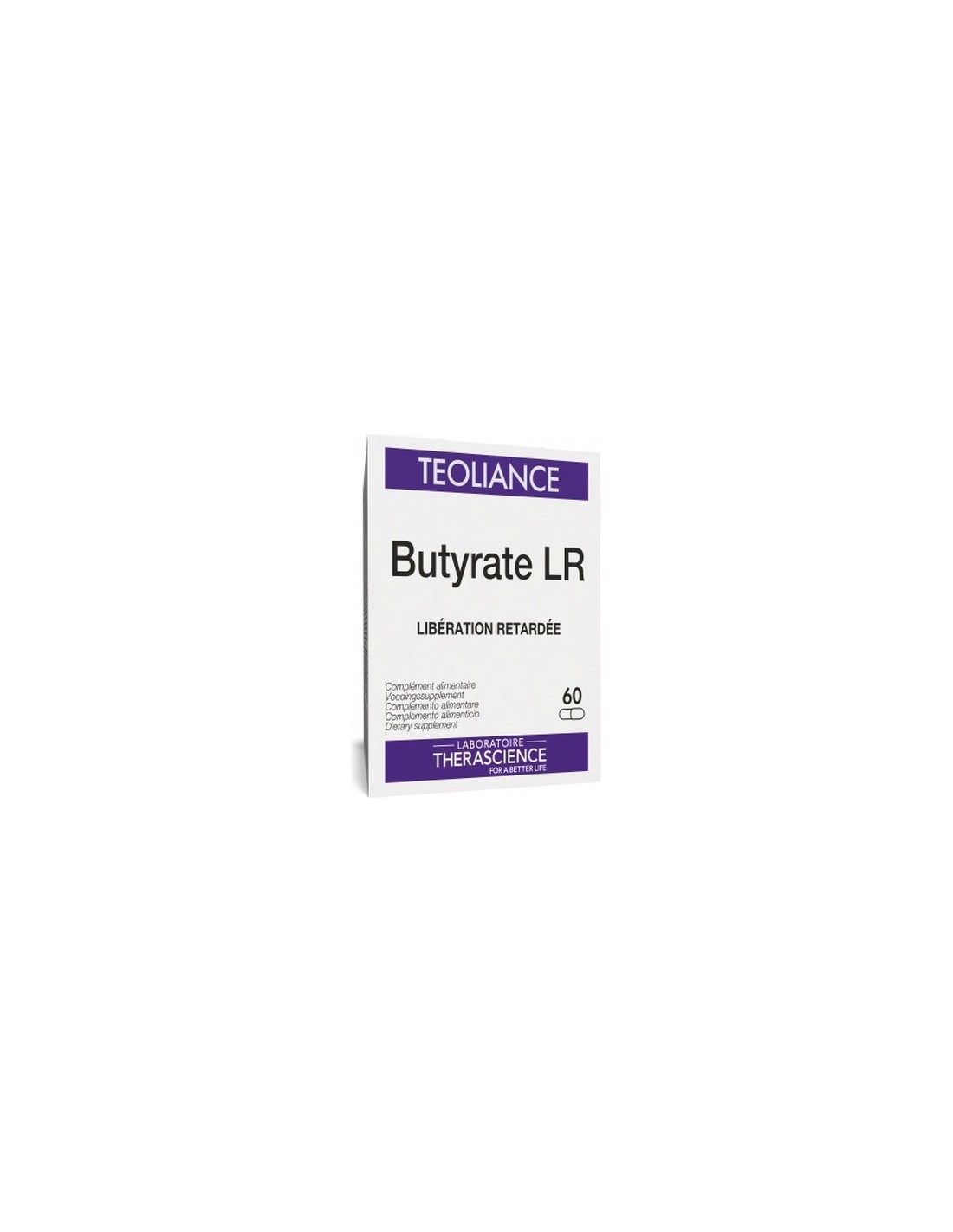Teoliance butirato LR 60 cápsulas Therascience