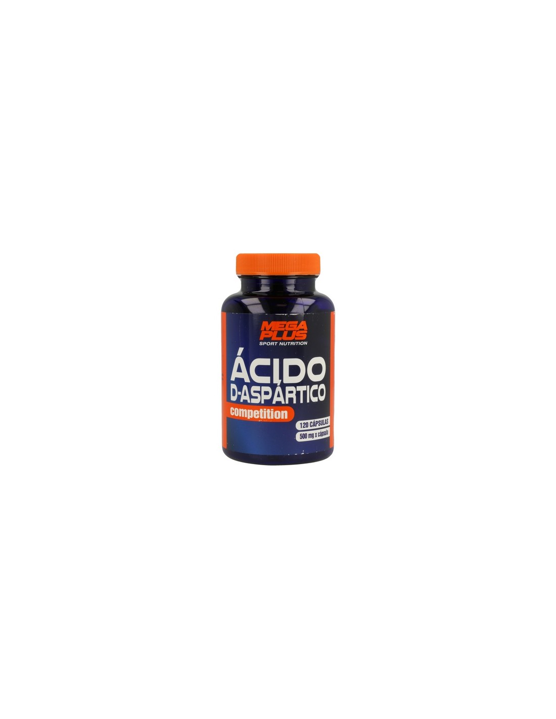 Ácido D-Aspártico Competition 120 comprimidos de 500mg Mega Plus