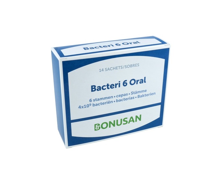 Bacteri 6 oral (ex Probio Oral) 14 sobres Bonusan